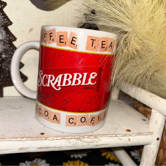 Kitchen | Vintage Scrabble Coffee Mug Tea Cup Cocoa Board Game Original ...